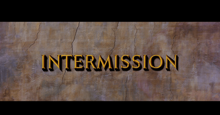 Official Intermission Title Cards – Hollywood Half-Time