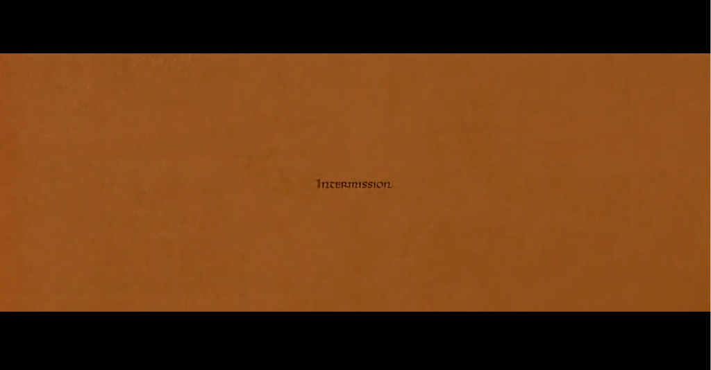 Official Intermission Title Cards – Hollywood Half-Time