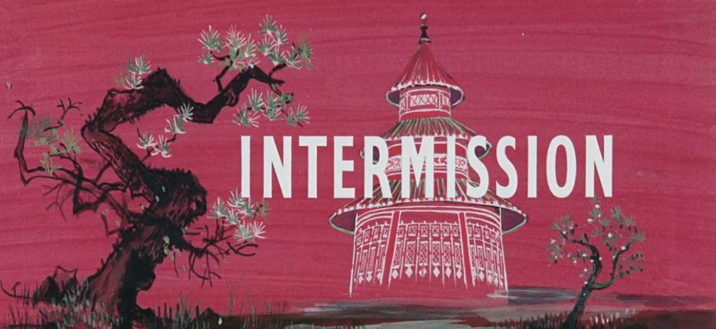 Official Intermission Title Cards – Hollywood Half-Time